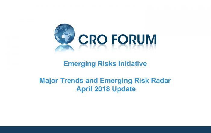 Emerging Risk Initiative Archives - The CRO Forum